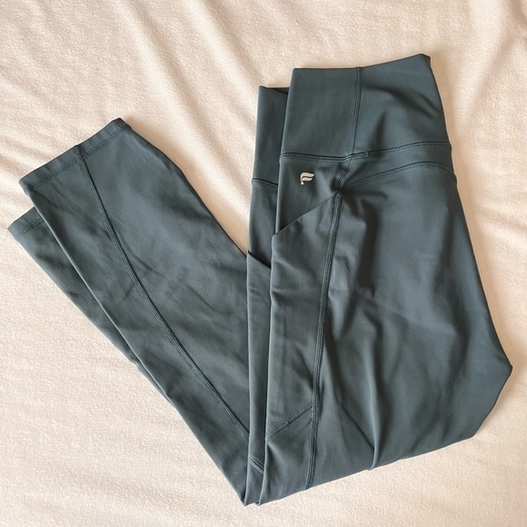 Fabletics | Pants & Jumpsuits | Fabletics Blue Leggings M | Poshmark
